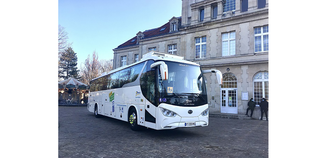 BYD Delivers First Electric Coach to Greater Paris | Truck & Bus News