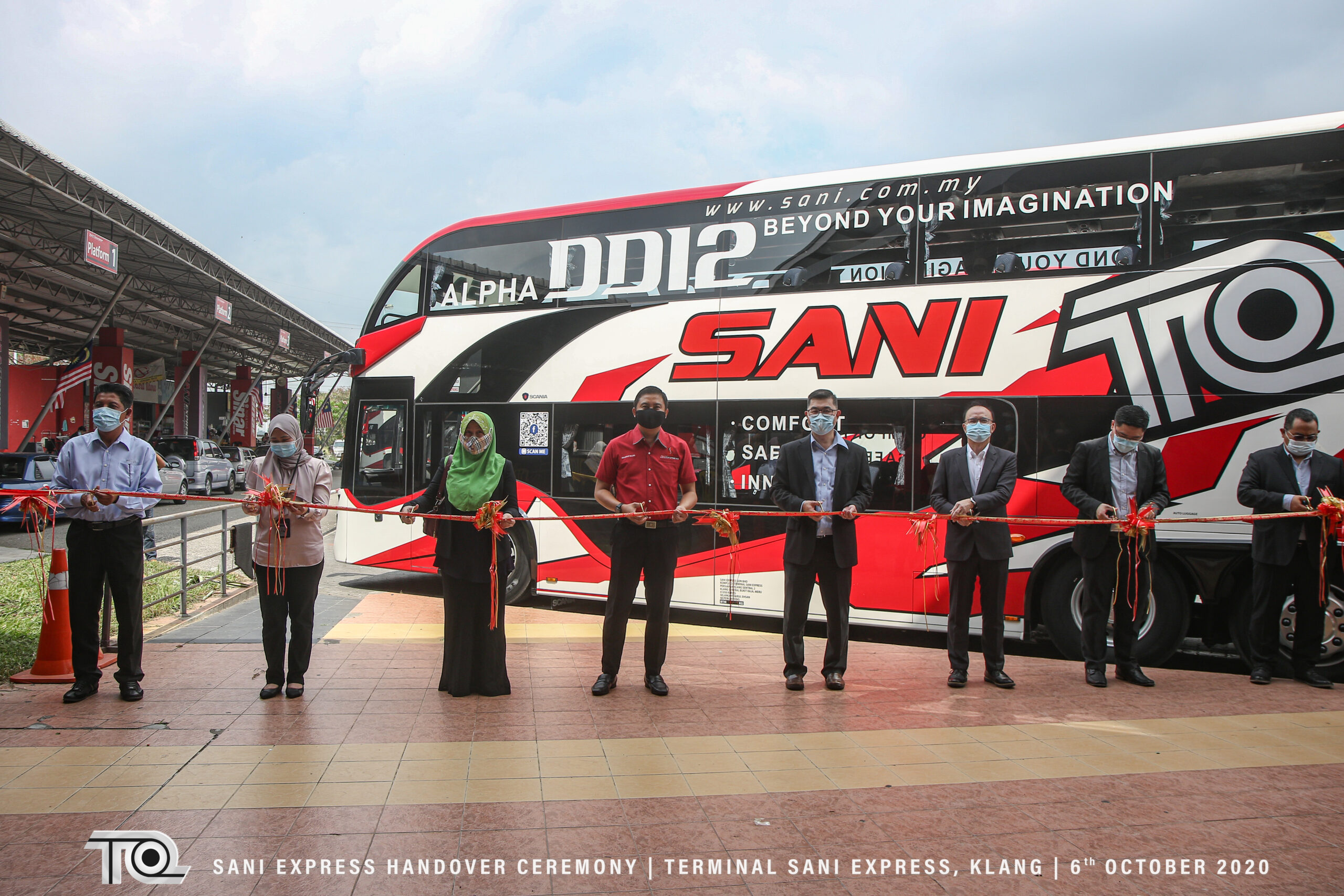 Truckquip Hands Over New Buses to Sani Express | Truck & Bus News