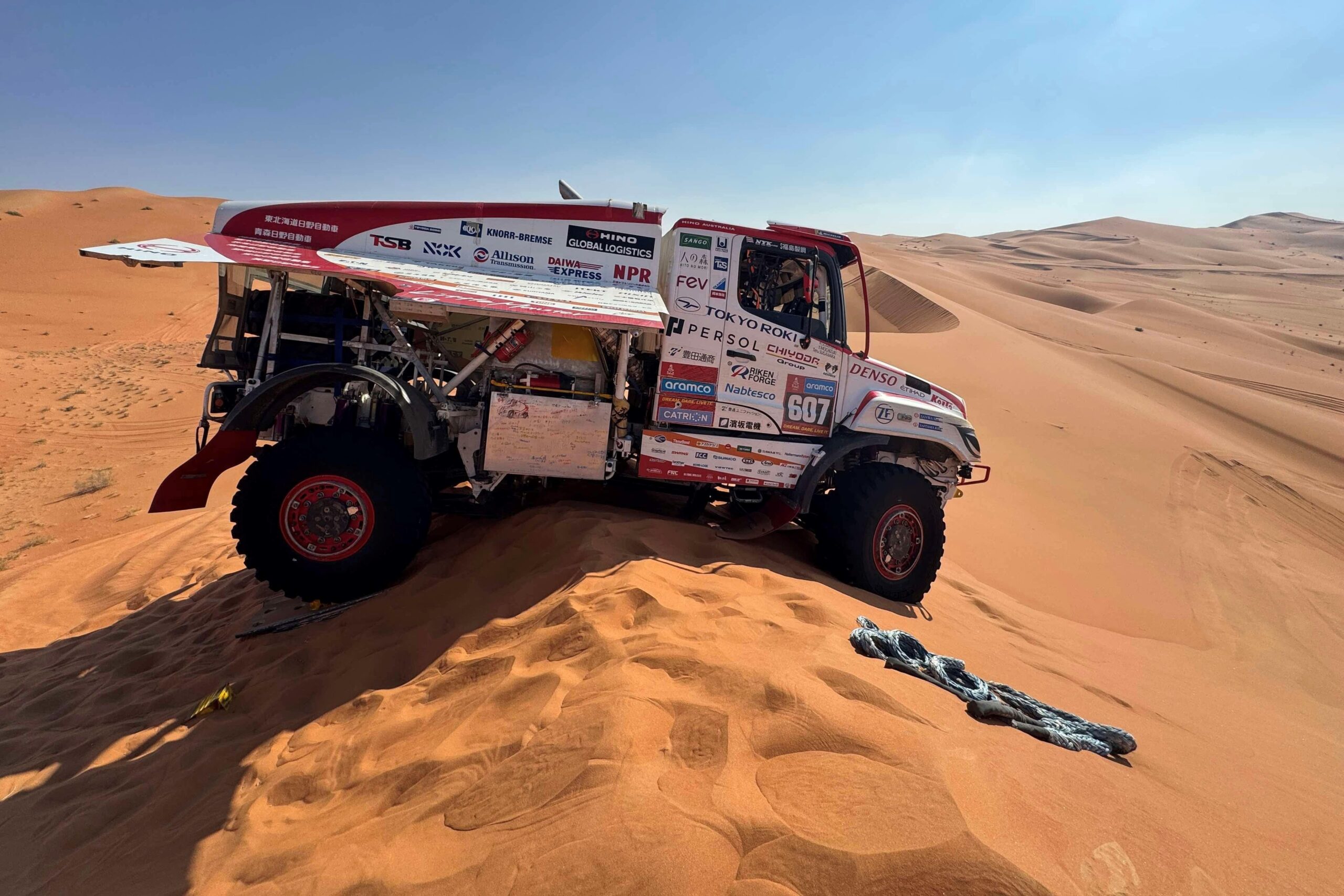 Hino Motors Continue in 2026 Dakar Rally | Truck & Bus News
